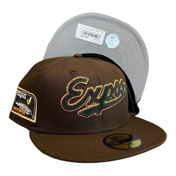 New Era | Accessories | New Era Montreal Expos Cord Script 59fifty ...